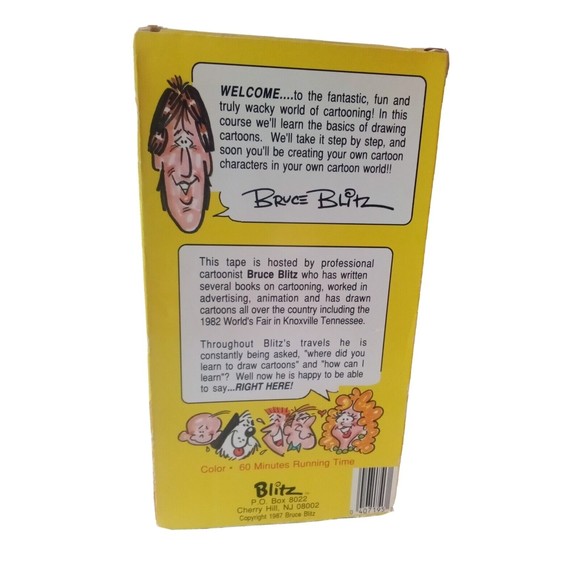Blitz | Media | How To Draw Blitz Cartoons Vhs Tape Professional ...